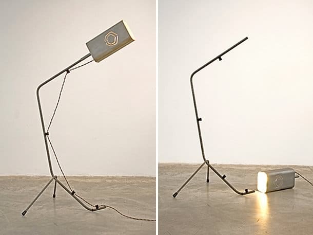AYO: Add Your Own upcycle design lamp by Ryan Frank